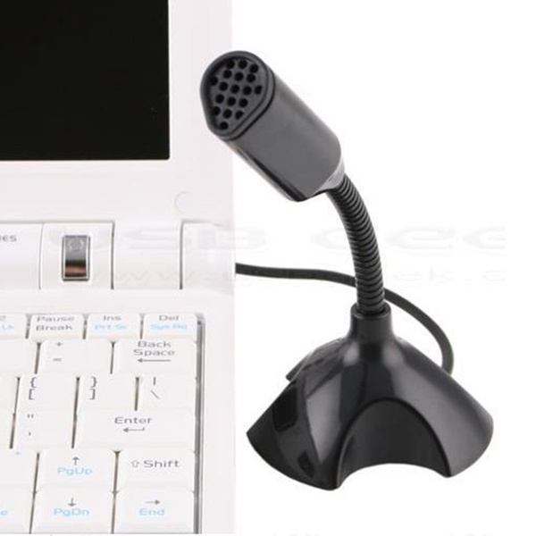 Portable Studio Speech Mini USB Microphone Stand Mic withHolder For ...