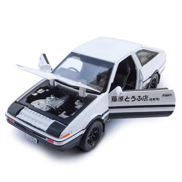 Initial D Toyota Corolla AE86 AE101 Fujiwara Takumi Racing Car Toy ...
