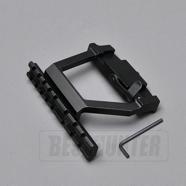 Metal Top Rail Mount AK47/ AK74 SAIGA RIFLE Airsoft Side Rail Scope ...