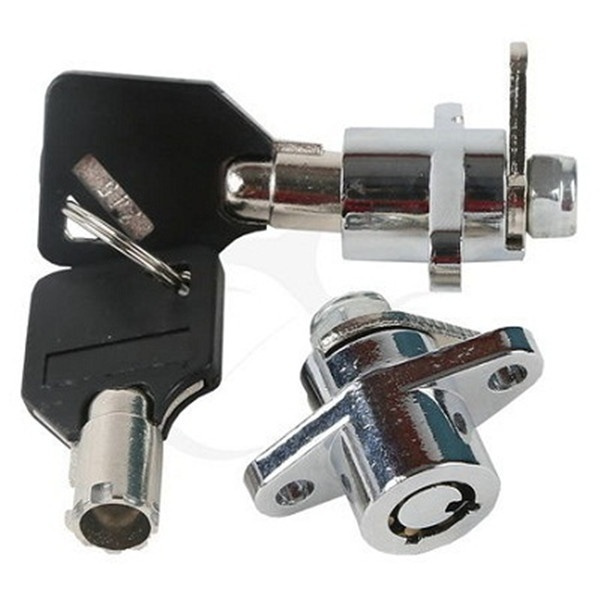 Hot!2x Saddlebag Trunk Saddle Bags Lock Kit For Harley Davidson Touring ...
