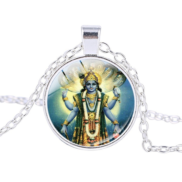 1PC India Hinduism Krishna Pendant Necklaces Hindu Deity Goddess Mata ...