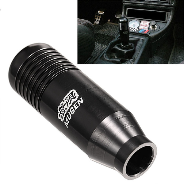 New Aluminum Black 5 6 Speed Short Shift Knob Manual Racing Short Gear ...