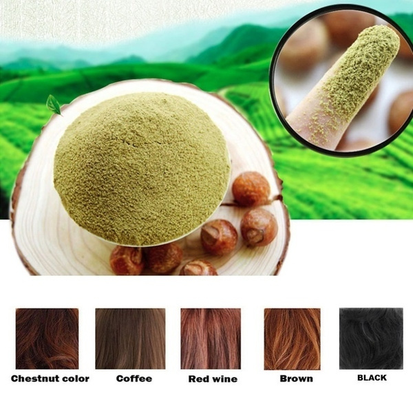 Temporary Hair Color Natural Plant Henna Powder Temporary Colors Dye ...