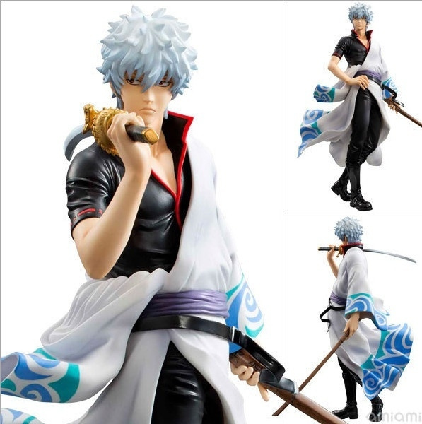 Silver Soul Gin Tama Gintama Sakata Gintoki Brinquedos PVC Action ...