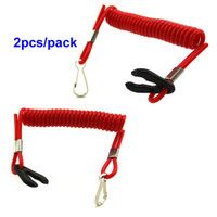 FishMotor 2pcs/Pack ATV Safety Tether Lanyard Cord For Stop Kill Switch ...