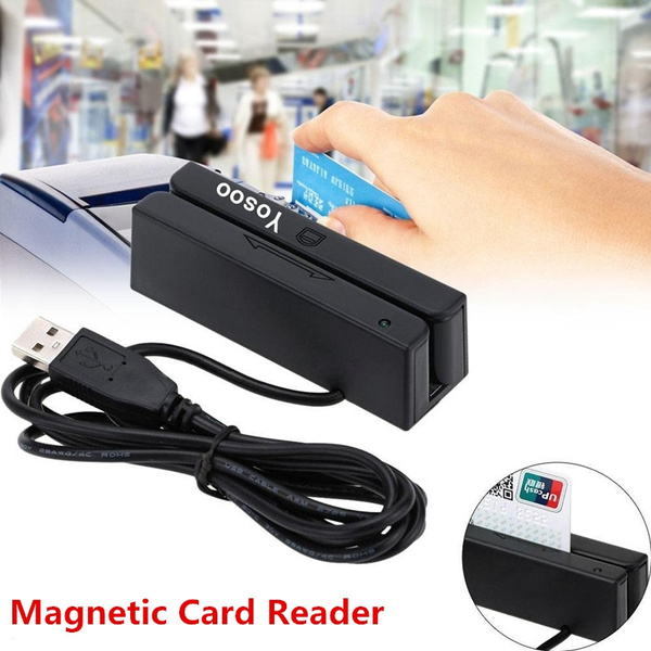 Portable MSR90 Magnetic Card Reader Mini USB Magstripe Swiper | Wish