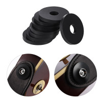 8 Pcs/set Guitar Strap Locks Bass Guitar Strap Rubber Locks Blocks ...