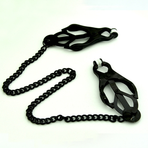 Japanese Black Clover Nipple Stimulation Clamps BDSM Sex Toys | Wish
