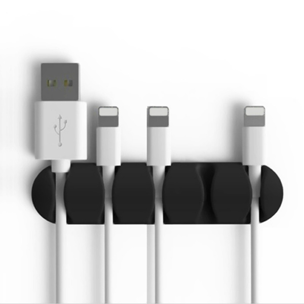 2PCS/Set Cable Winder Wire Organizer Desktop Clips Cord Management ...