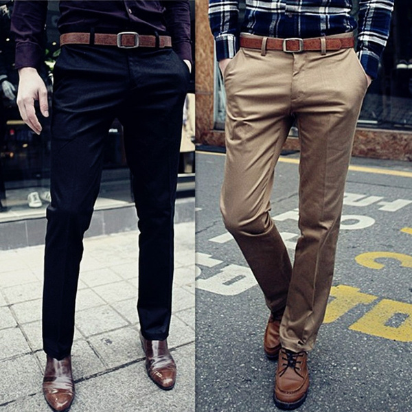 Spring & Summer High Quality Casual Pants Men Brand Work Pants Clothing ...