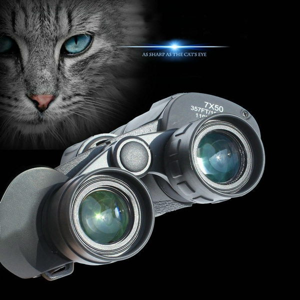 7x50 Wide Angle Binoculars Waterproof Military Telescope Bird Watching ...