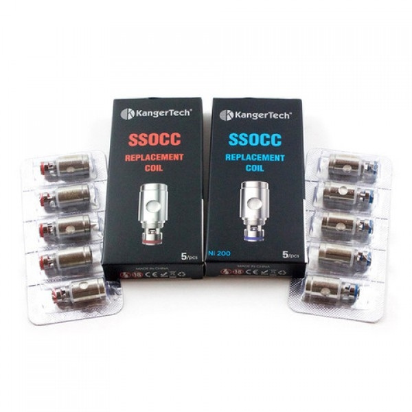 1:1 Clone KangerTech SUBTANK SSOCC Coil Head (5-Pack) | Wish