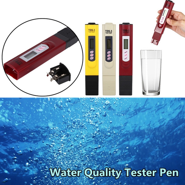 Portable Digital LCD TDS Meter 0-9990 PPM Water Quality Tester Pen | Wish