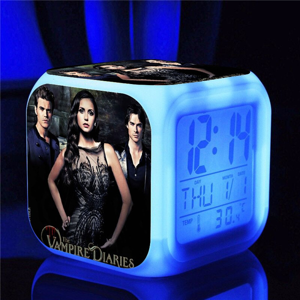 The Vampire Diaries alarm clock TV show LED clock The Vampire Diaries ...