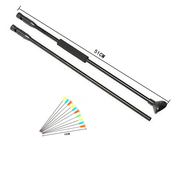 M50 Black Blowing Arrows Hunting Blow Gun with Junction Tube and 10pcs ...