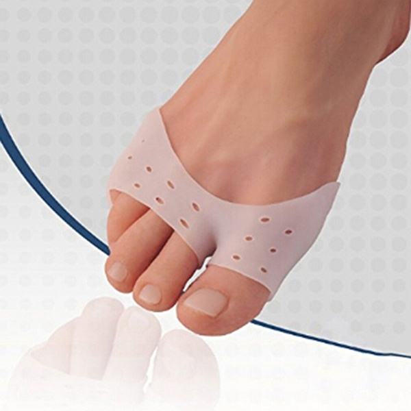 Original Half Toe Sleeve Metatarsal Pads - Bunion & Forefoot Cushioning ...