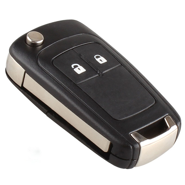 2 Button Flip Remote Key Fob Case Shell for Opel Vauxhall Astra ...