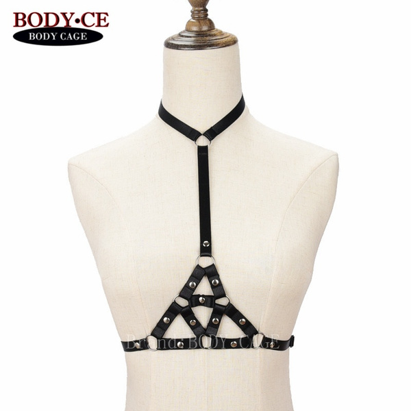 Neck Harness Neck Straps Body Cage Harness Lingerie Adjustable Straps ...