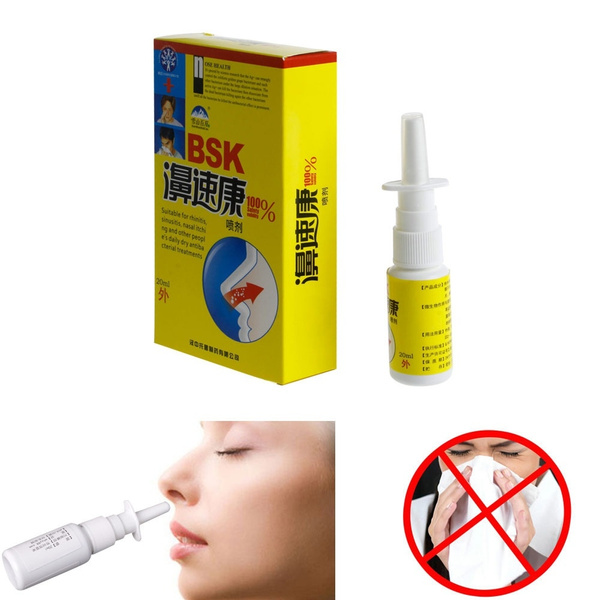 Rhinitis Spray Sinusitis Nasal CYTgestion Itchy Allergic Nose Chinese ...