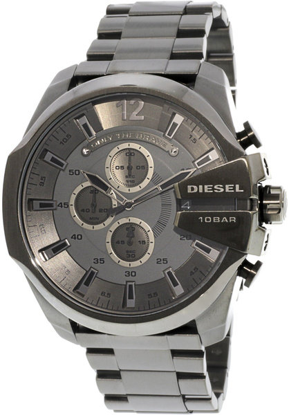Diesel Men's Master Chief DZ4282 Grey Stainless-Steel Analog Quartz ...