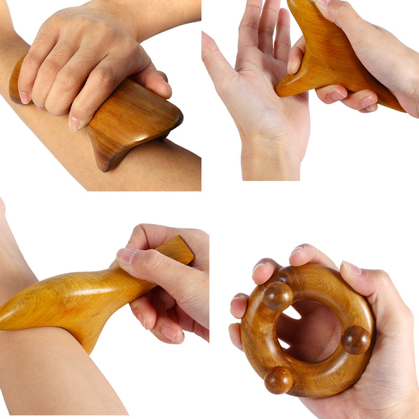 5 Styles Vietnam Fragrant Wood Body Foot Reflexology Acupuncture Thai
