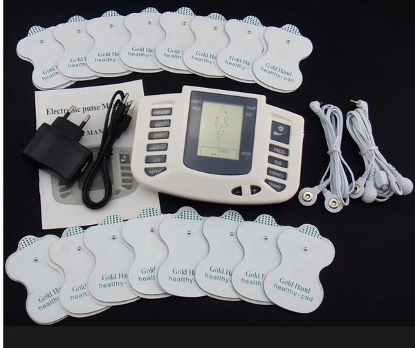 EMS/Tens unit Electronic Body Slimming Pulse Massage Pain Relief ...