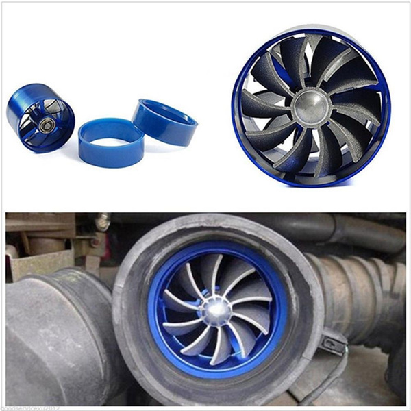 Universal Car Supercharger Fan Air Intake Supercharger Turbo Turbine ...