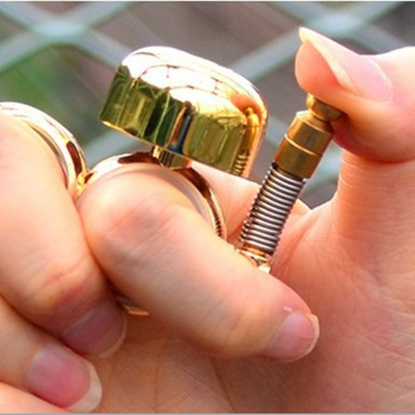 Stylish outdoor sports Running bell finger Fidget decompression finger ...
