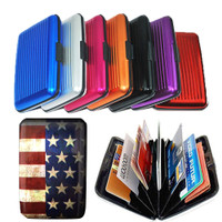 Aluma Button Wallet Credit Card Holder Aluminum Case Protect Rfid ...