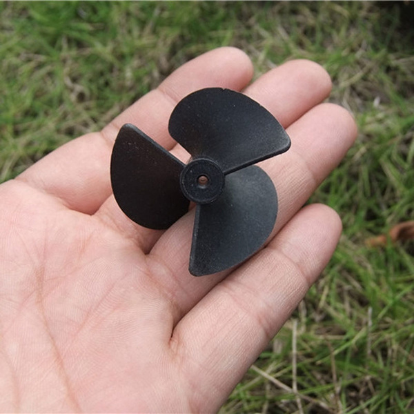 3-Vane Plastic Propeller Paddle 40mm Diameter DIY RC Model Toy Marine ...