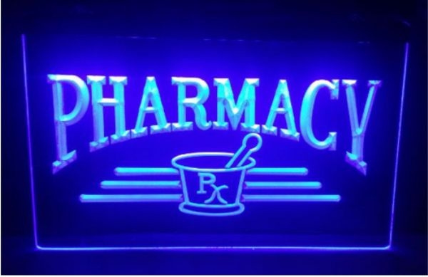 Pharmacy Compounding RX NEW carving signs Bar LED Neon Sign | Wish