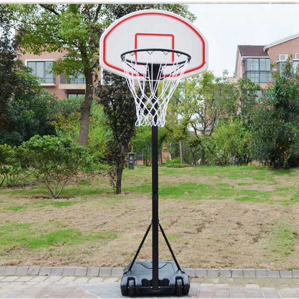 Portable Kids Youth Basketball Court Goal Hoop Pool Indoor Adjustable ...