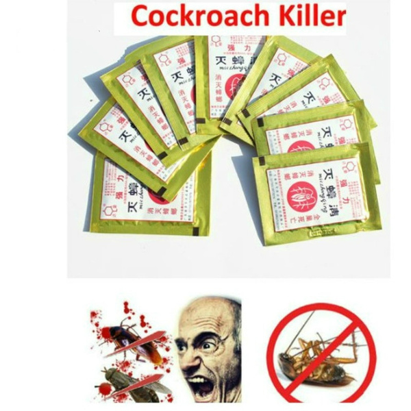 5 PCS Most Powerful Effective Cockroach Killing Bait powder Cockroach ...
