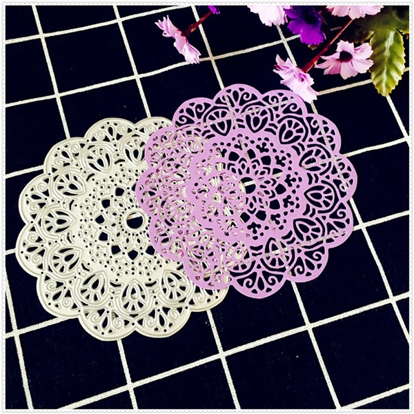 Scrapbooking Papercraft Large Doily Die Cuts Paper etna.com.pe