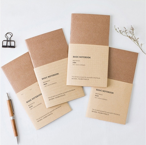 New Vintage Traveler's Notebook Kraft Refilll Replace Inner Page DIY ...