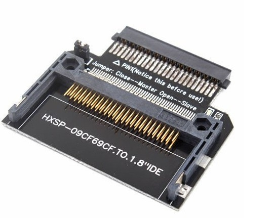 Compact Flash CF to 1.8" IDE 50 Pin Converter Adapter Toshiba Hard ...