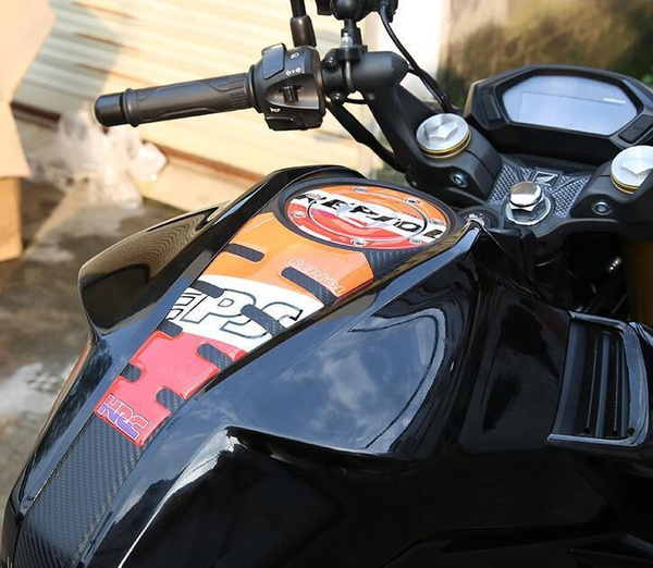 Tank Cap Cover Pad Decals for Honda CB250/500F/500X CBR500R/650F/CB650F ...
