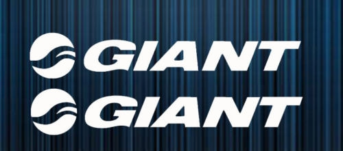 2Pcs (1Pair) Giant Bike Frame Decals Sticker Set of 2 MTB DH Cycling ...