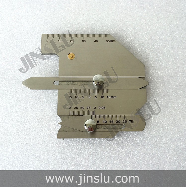 HJC-60 Welding Seam Gauge Weld Pit Test Ulnar Inspection Ruler (Size ...