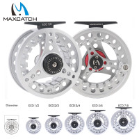 Maxcatch Fly Reel 1/2 2/3 3/4 5/6 7/8WT Large Arbor Aluminum Fly ...