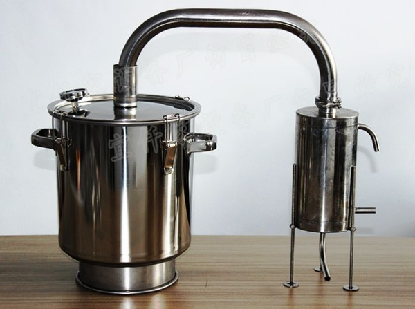 12-100L Home Distiller 304 Stainless Steel Water Alcohol Whiskey Beer ...