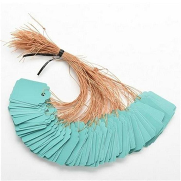 100 PCS Garment Labels Price Tags Marks Loop Horticulture Plant Label ...