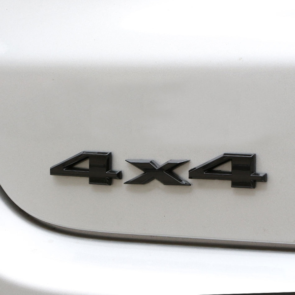 ABS Chrome Car 4x4 Logo Sticker for Jeep Commander Compass Grand ...