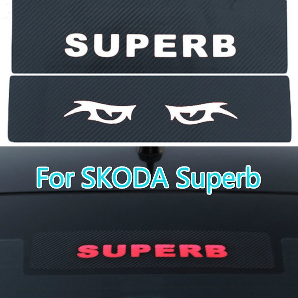 Car modification For SKODA Superb, the brake lamp stickers, special ...