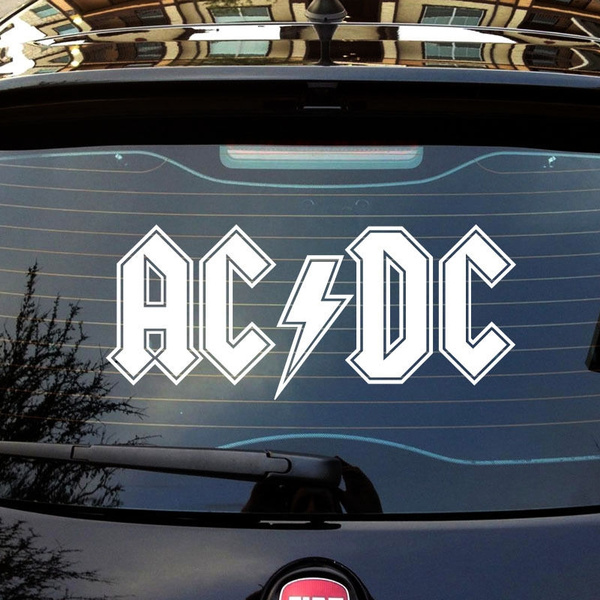 AC_DC Car sticker Decals | Wish