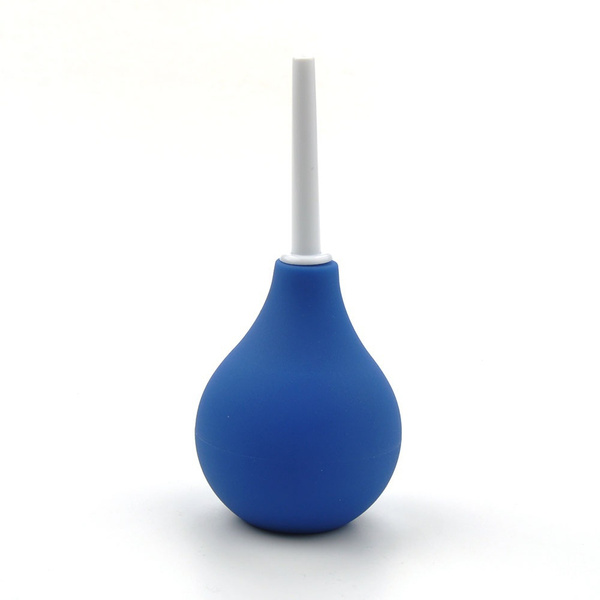 Rectal Syringe Clean Stream Enema Douche Colon Sex Toys (Color: Blue ...