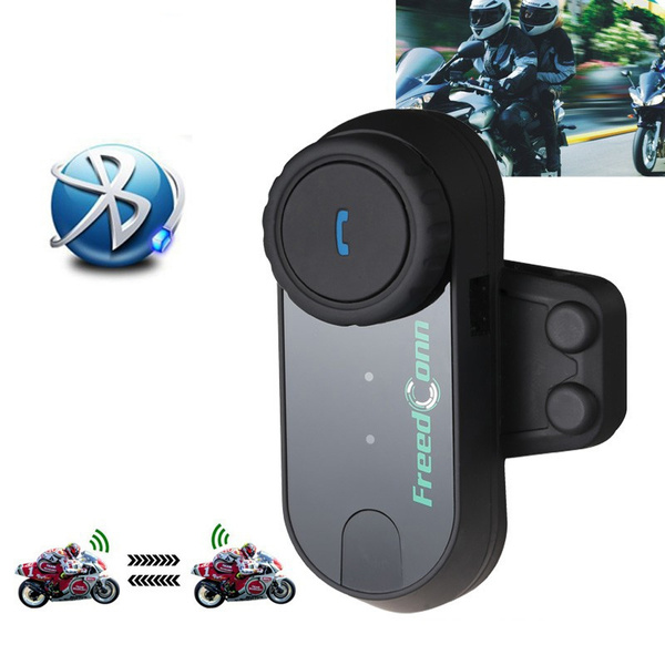 Original BT Bluetooth Motorcycle Helmet Intercom Interphone Headset BT ...