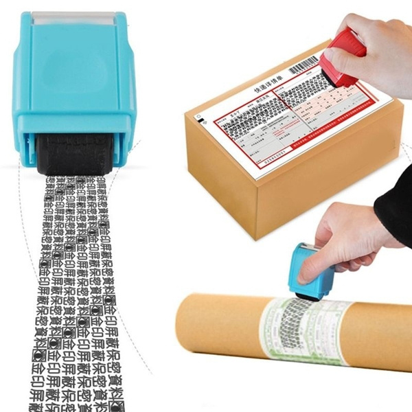 Guard Your ID Roller Stamp SelfInking Stamp Messy Code Security Office ...