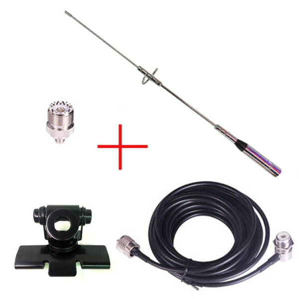 Package NL-770S Antenna+For Nagoya RB-400 Antenna Mount+5M Extend Cable ...