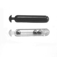 MNFT 30PCS Plastic Rattles Insert Tube for Soft Lure Worm Jig Fishing ...